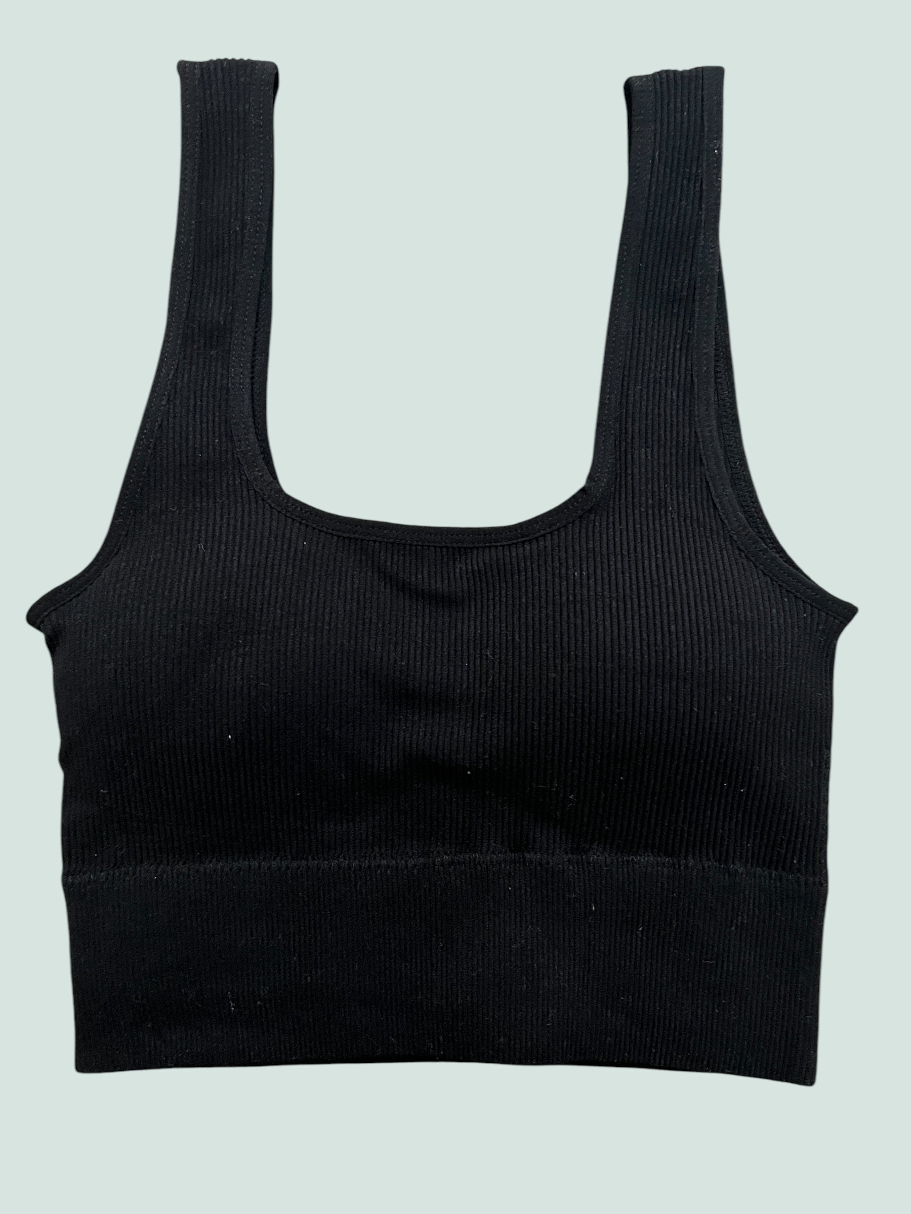 Seamless Ribbed Bralette w/ Removable Pads – Bleu Lotus Boutique