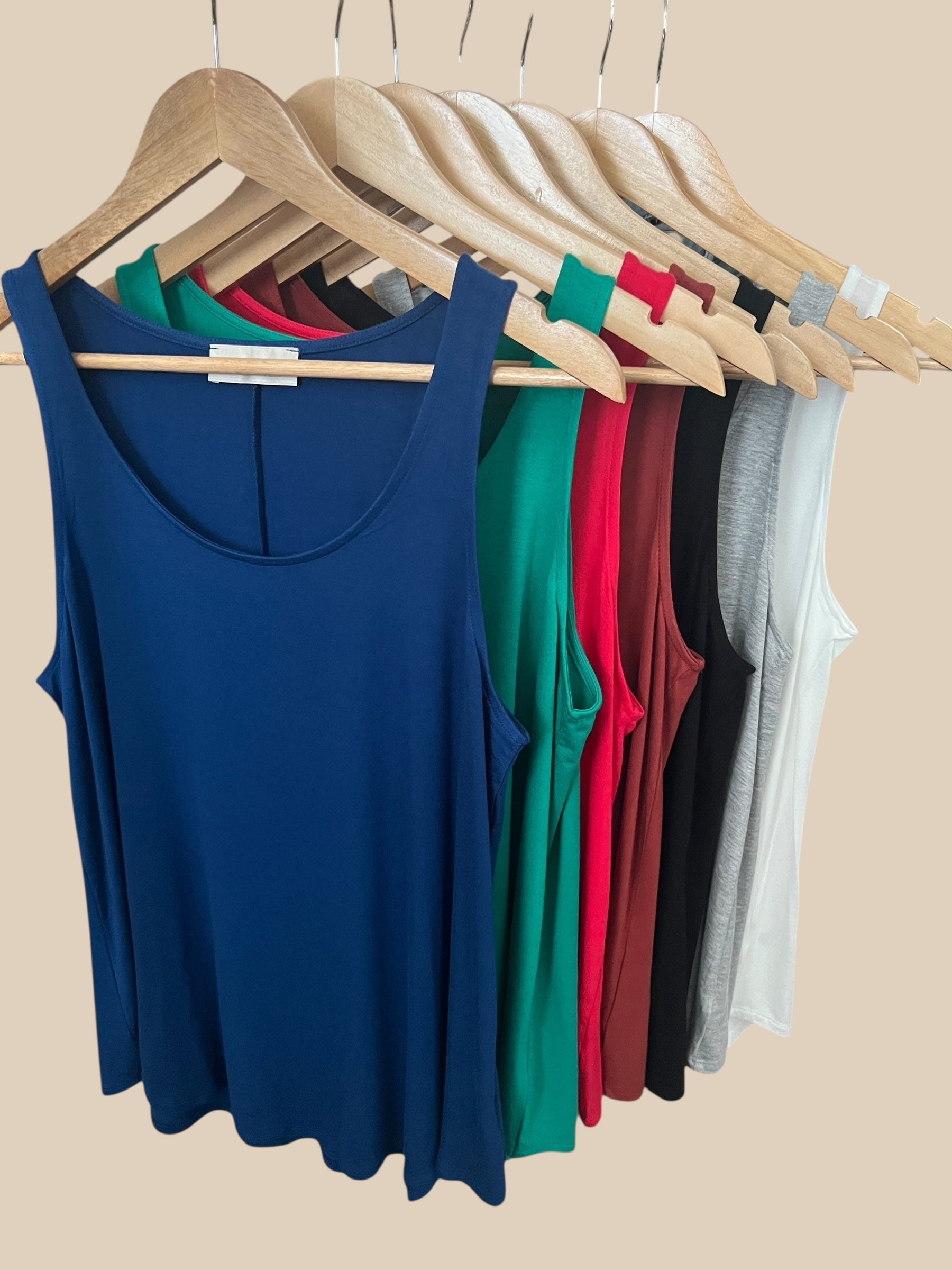 Flowy Basic Tank – Bleu Lotus Boutique